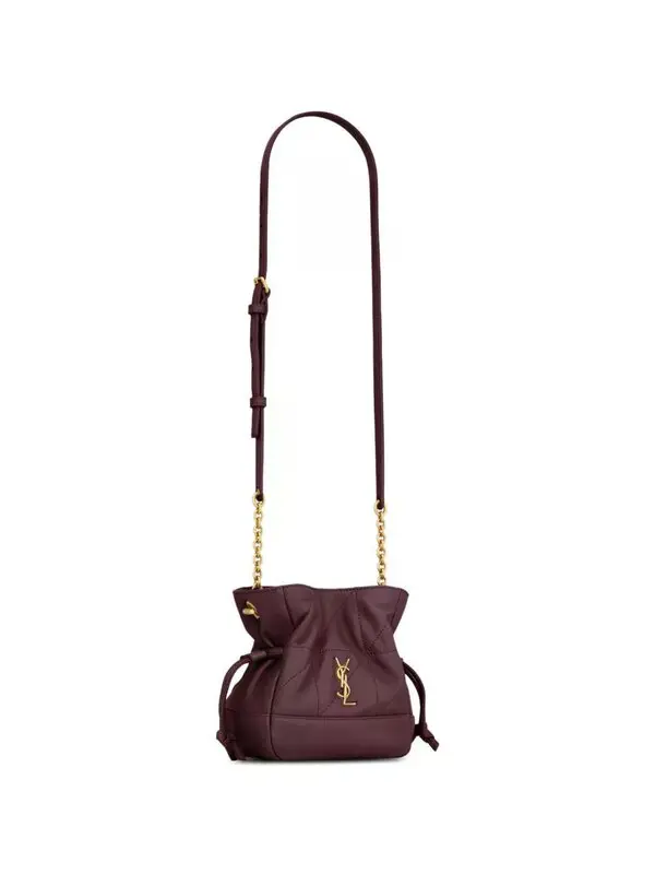 Saint Laurent Jamie Quilted Leather Shoulder Bag - Red
