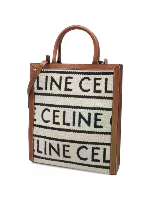 Celine Cabas Logo-print Tote Bag