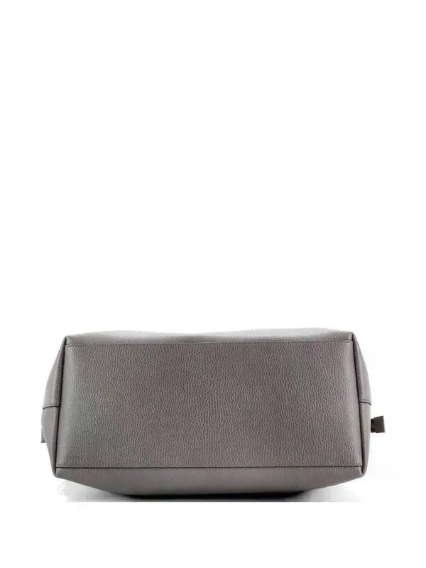 Gucci Gg Charm Convertible Dome Leather Satchel