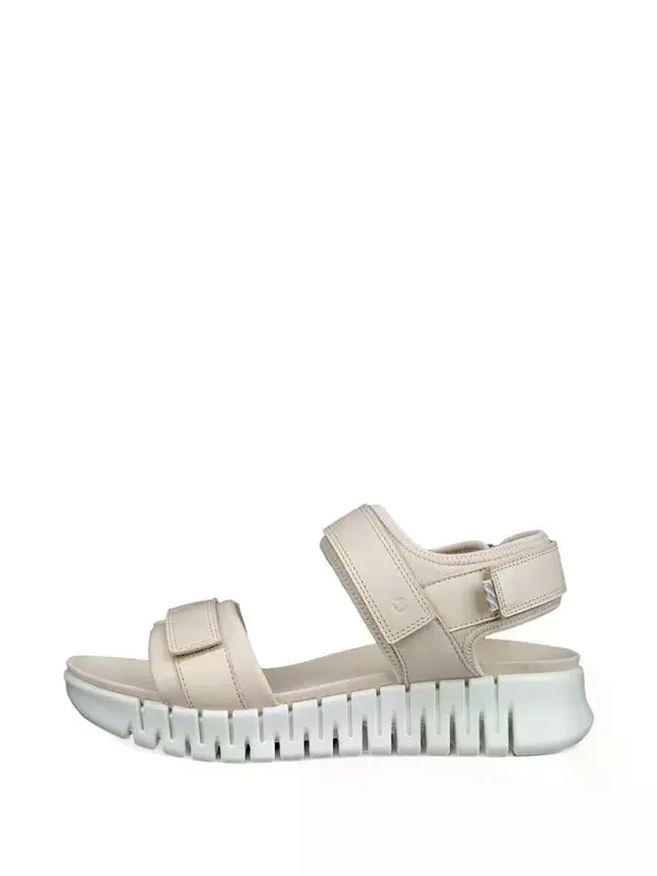 Ecco Touch-strap Sandals - Neutrals
