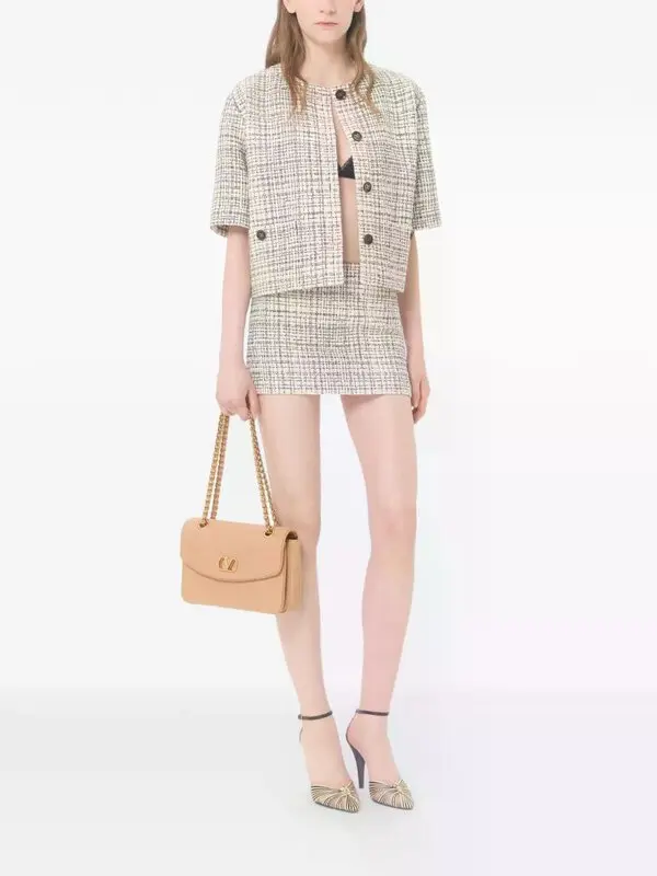Valentino Garavani Djuna Medium Chain Bag In Nappa Leather