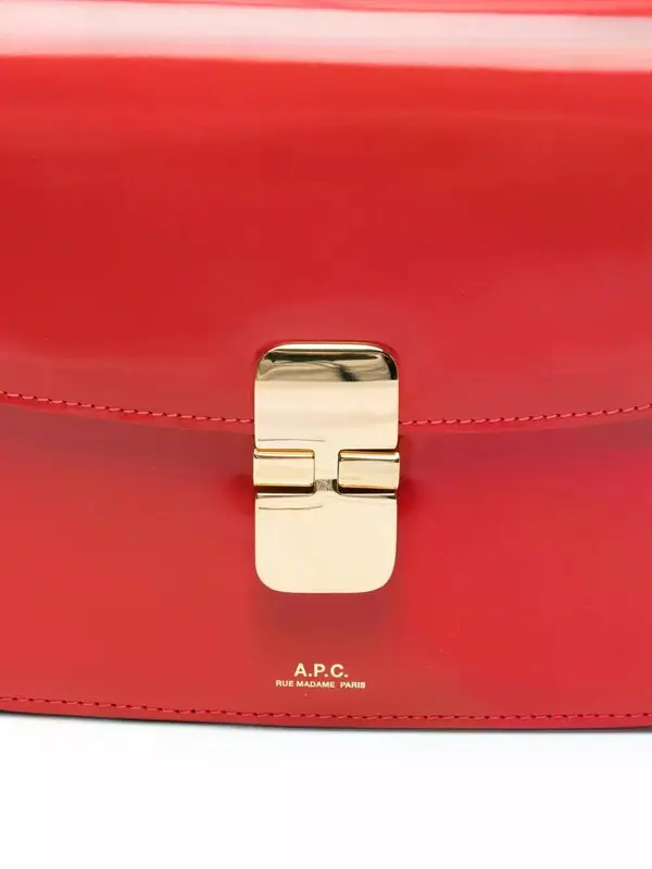 A.p.c. Small Grace Leather Cross Body Bag