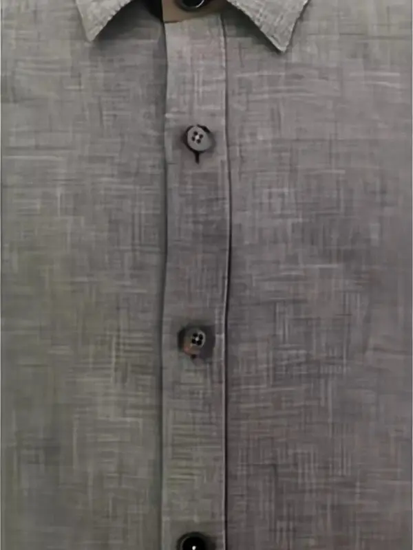 Zegna Textured Long-sleeve Overshirt - Grey