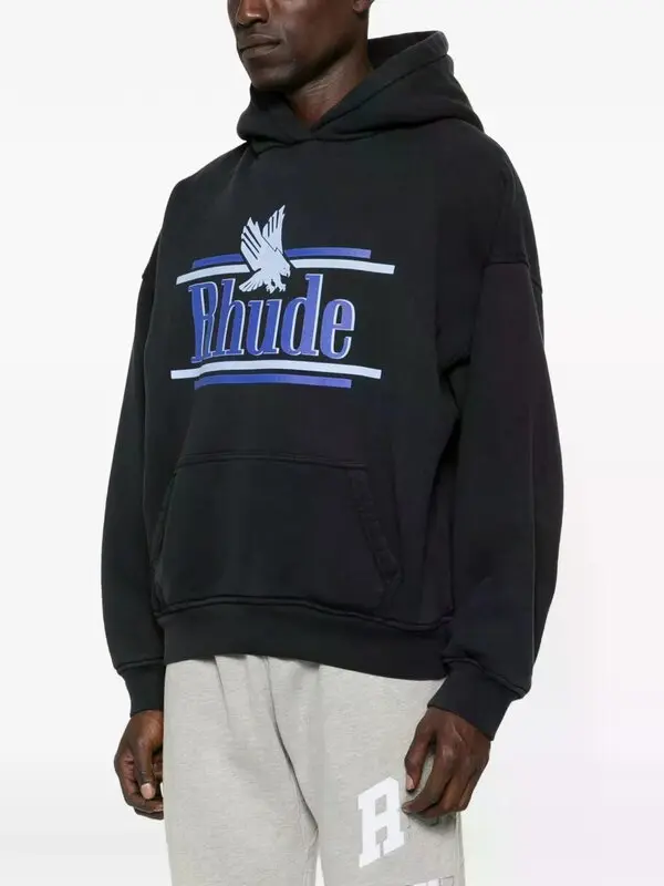 Rhude Logo-print Hoodie
