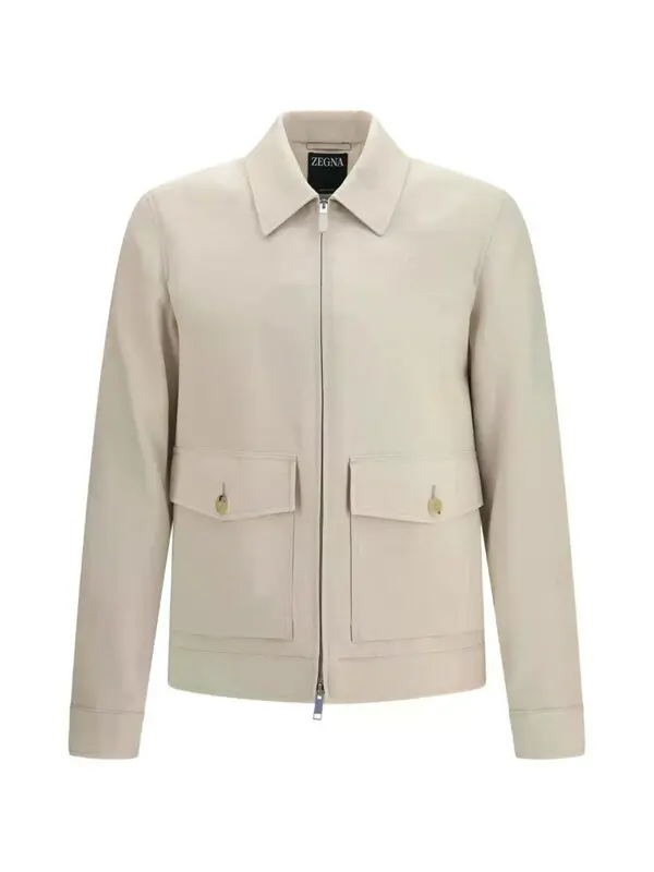 Zegna Oasi Flap-pocket Zip-up Jacket