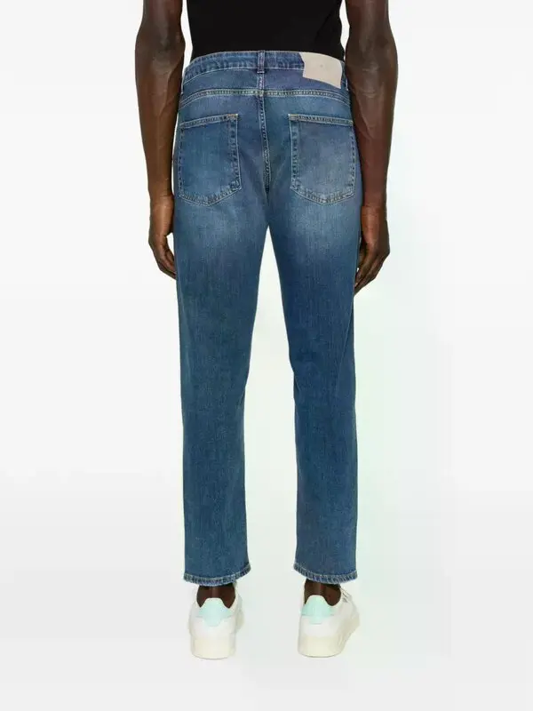 VELA SHOP Faded Effect Jeans With Whiskering