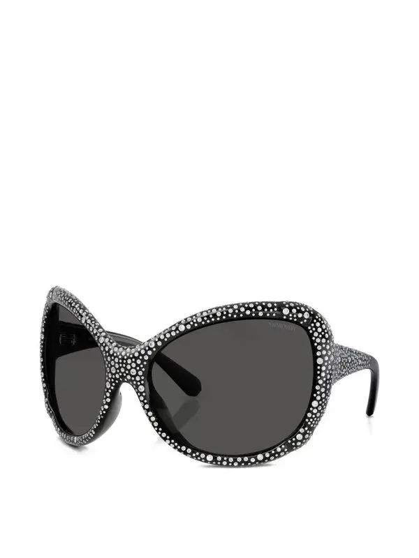 SWAROVSKI Crystal-embellished Butterfly-frame Sunglasses