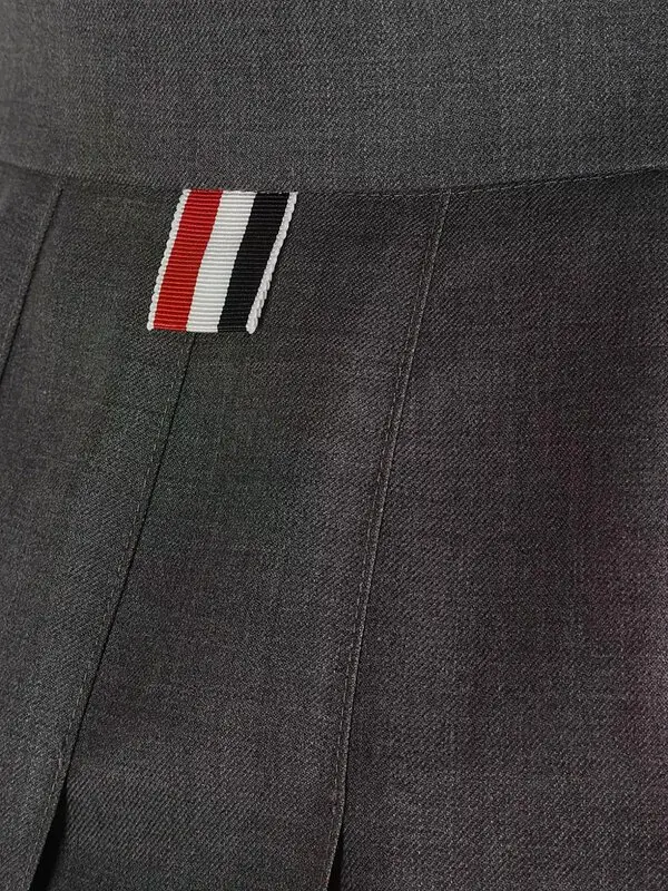 Thom Browne Super 120's Pleated Skirt