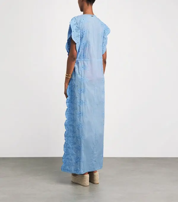 Melissa Odabash Cotton Embroidered Talitha Kaftan