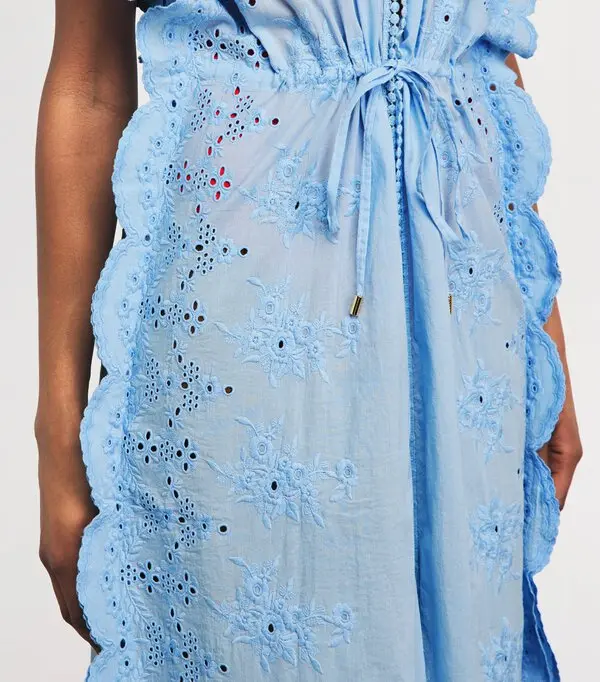 Melissa Odabash Cotton Embroidered Talitha Kaftan