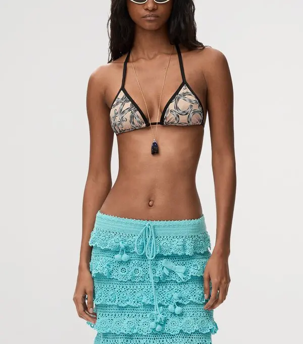 Loewe X Paula's Ibiza Anagram Bikini Top