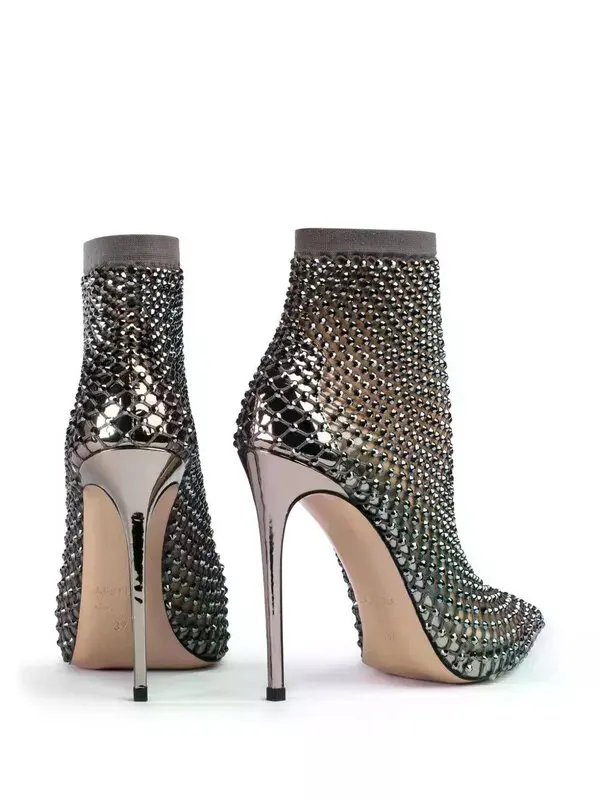 LE SILLA Gilda 120mm Mesh Ankle Boots