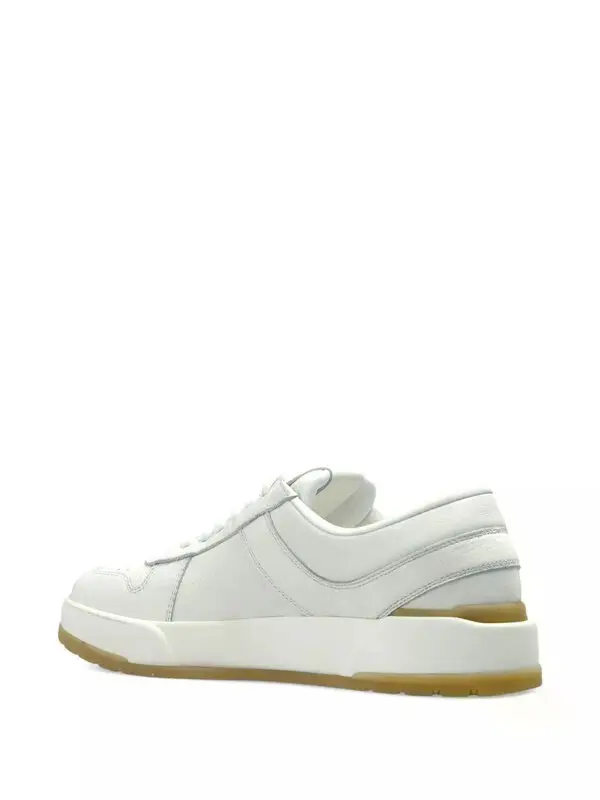 Max Mara Panelled Lace-up Pumps