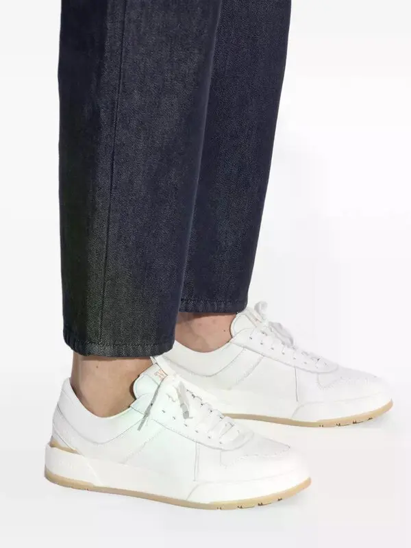 Max Mara Panelled Lace-up Pumps