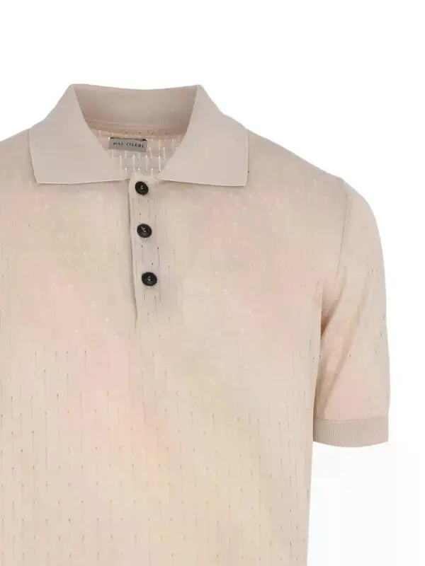 Pal Zileri Open-knit Cotton Polo Shirt