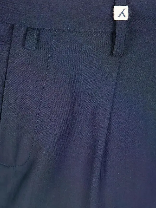 MYTHS Pleated Wool Trousers