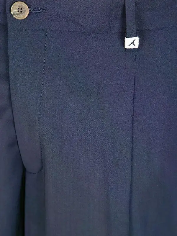 MYTHS Pressed-crease Wool Trousers