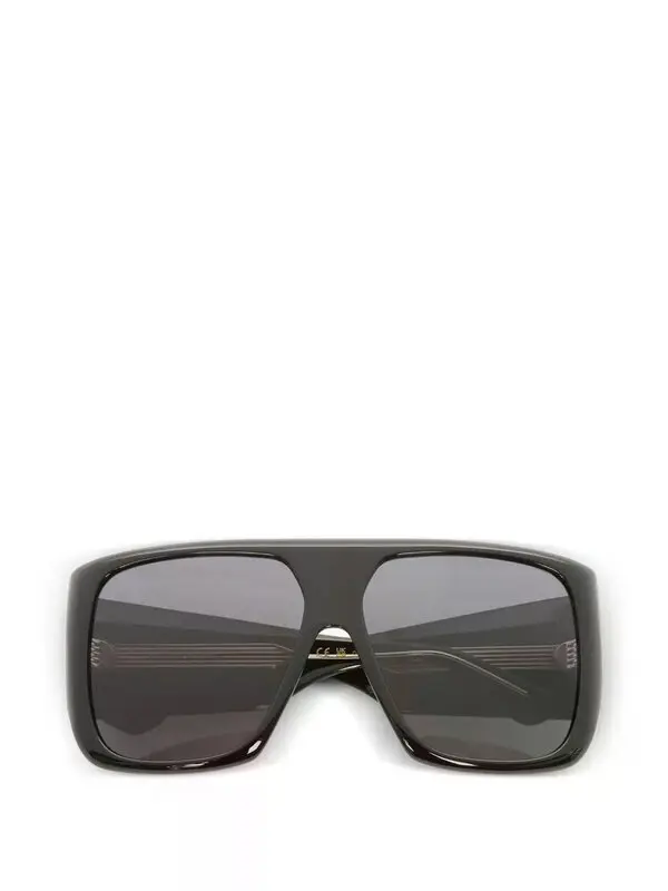 Victoria Beckham Oversized Square-frame Sunglasses - Black
