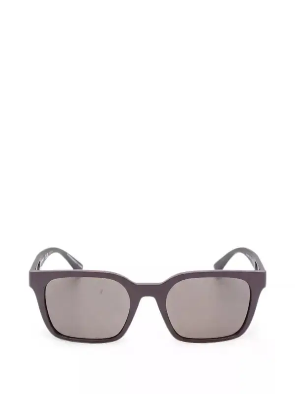 Emporio Armani Square Frame Sunglasses - Red