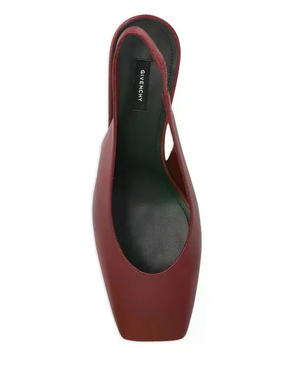 Givenchy Square-toe Slingback Pumps