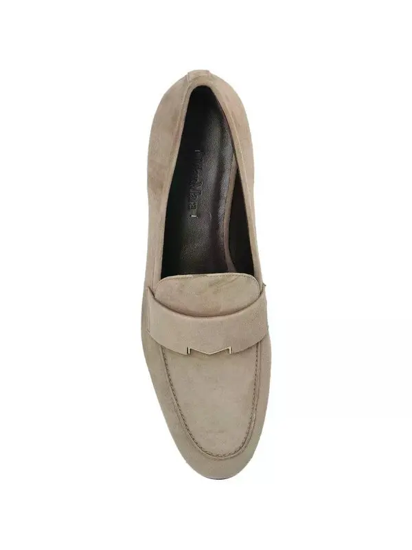 Max Mara Panelled Slip-on Loafers
