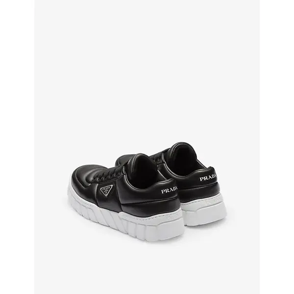 Prada Padded Leather Low-top Trainers