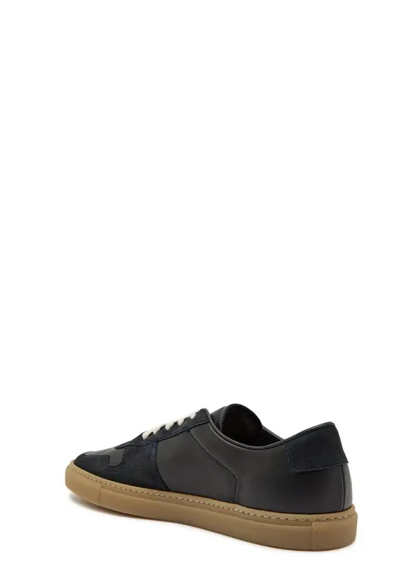 COMMON PROJECTS Bball Panelled Leather Sneakers - Black
