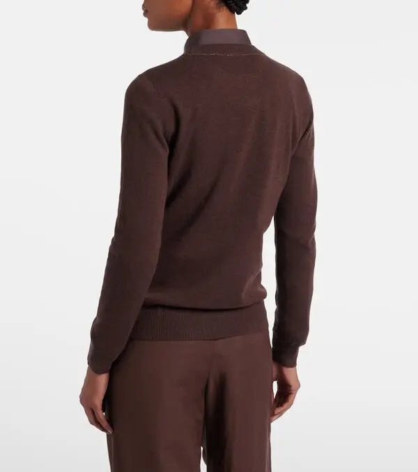 Brunello Cucinelli Monili Cashmere Sweater