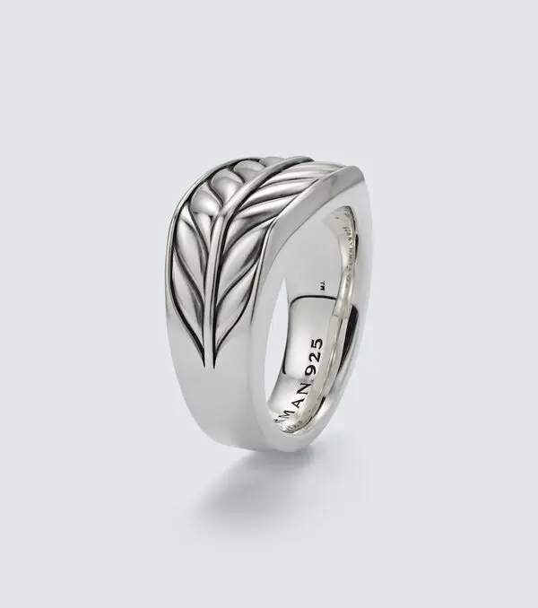 David Yurman Chevron Sterling Ring
