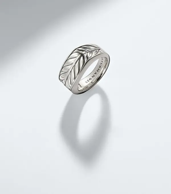 David Yurman Chevron Sterling Ring
