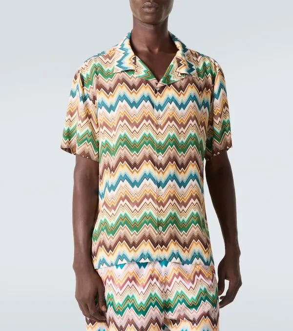 Missoni Zigzag Bowling Shirt