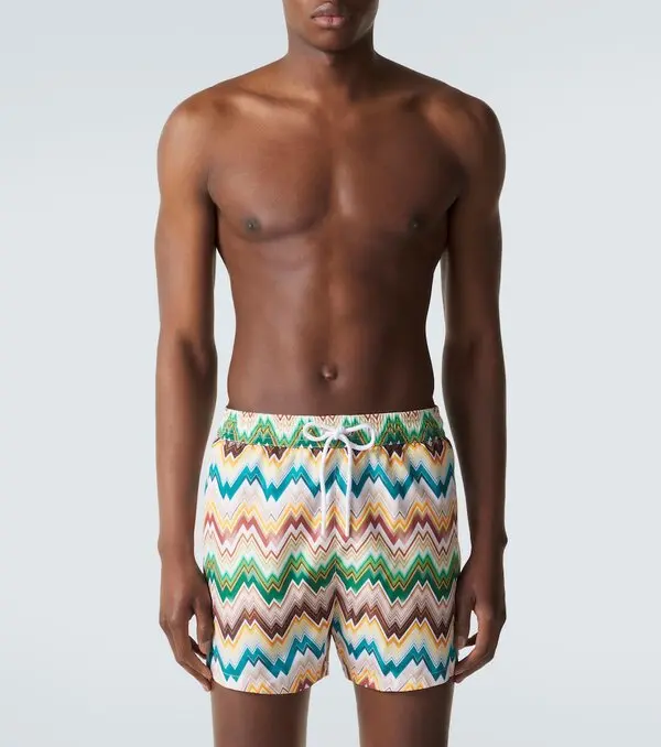 Missoni Zigzag Swim Trunks