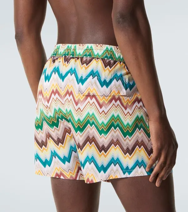 Missoni Zigzag Swim Trunks