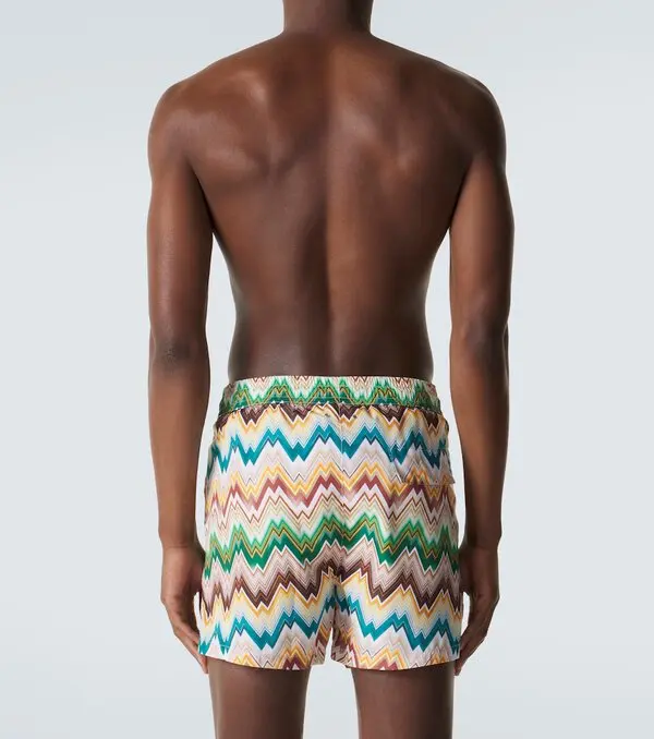 Missoni Zigzag Swim Trunks