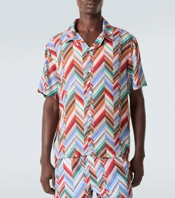 Missoni Zigzag Bowling Shirt