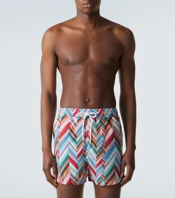 Missoni Zigzag Swim Trunks