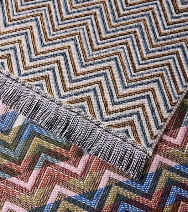Missoni Antwan Fringed Wool-blend Throw