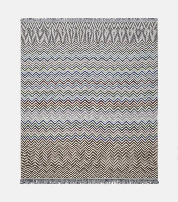 Missoni Antwan Fringed Wool-blend Throw