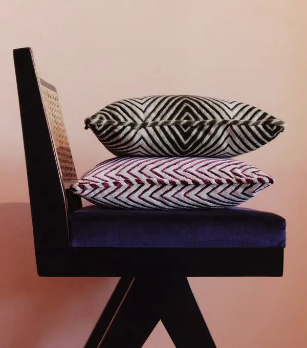 Missoni Ziggy Jacquard Cushion - Red