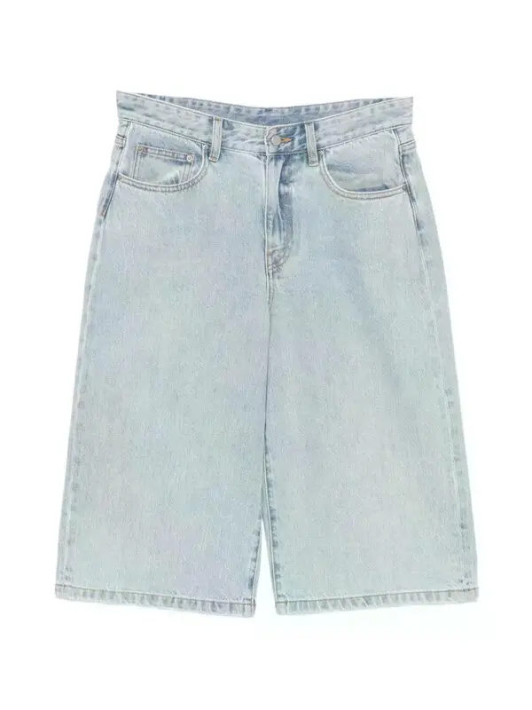 JNBY Cotton Denim Shorts - Blue