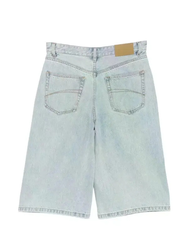 JNBY Cotton Denim Shorts - Blue