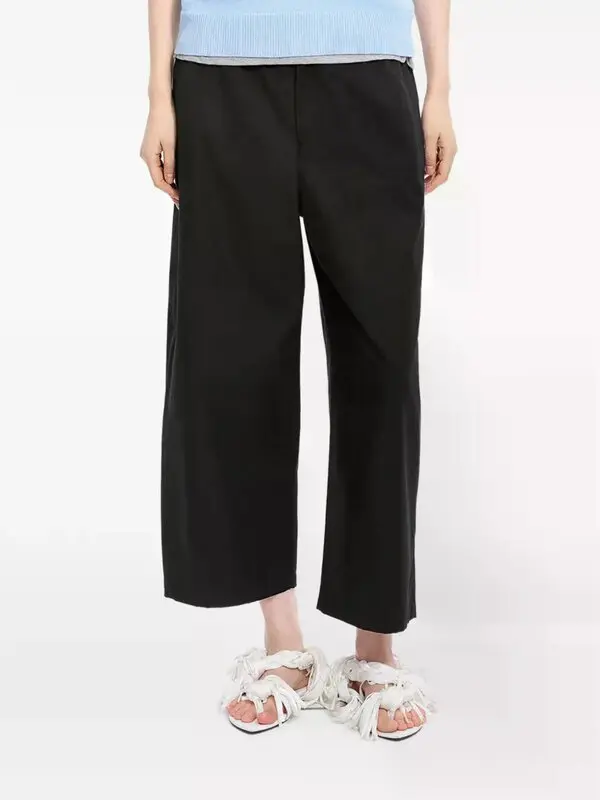 JNBY Wide-leg Trousers - Black