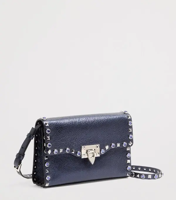 Valentino Garavani Calfskin Rockstud Spike Shoulder Bag
