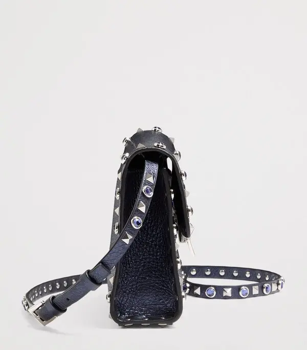 Valentino Garavani Calfskin Rockstud Spike Shoulder Bag