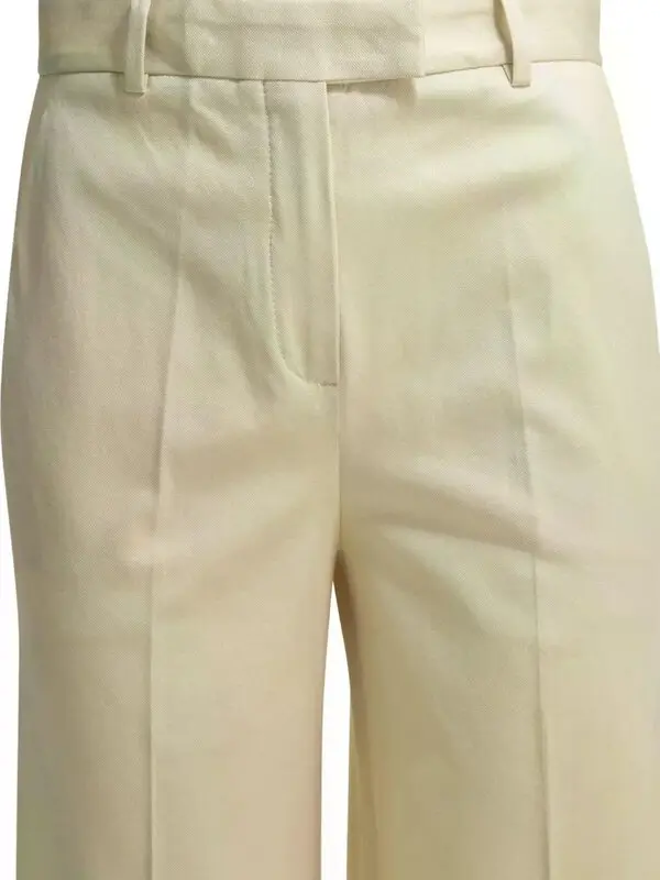 CIRCOLO 1901 High-waisted Pressed Crease Trousers