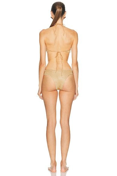 Oseree Lumière Stones Bandeau Bikini Set