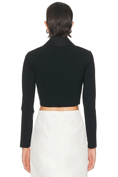 JIL SANDER Zip Up Cropped Jacket
