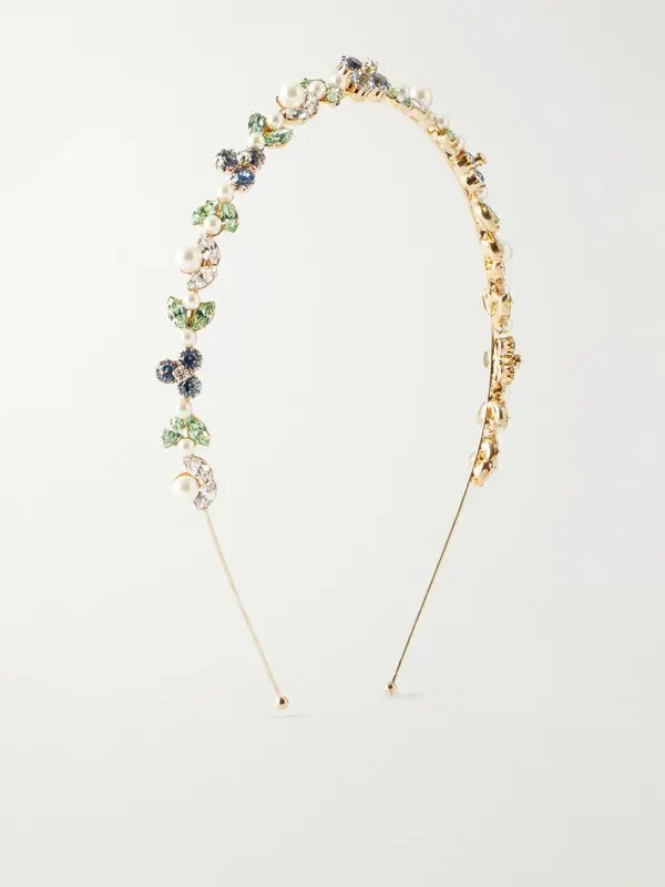 JENNIFER BEHR Vivienne Embellished Headband - Multi