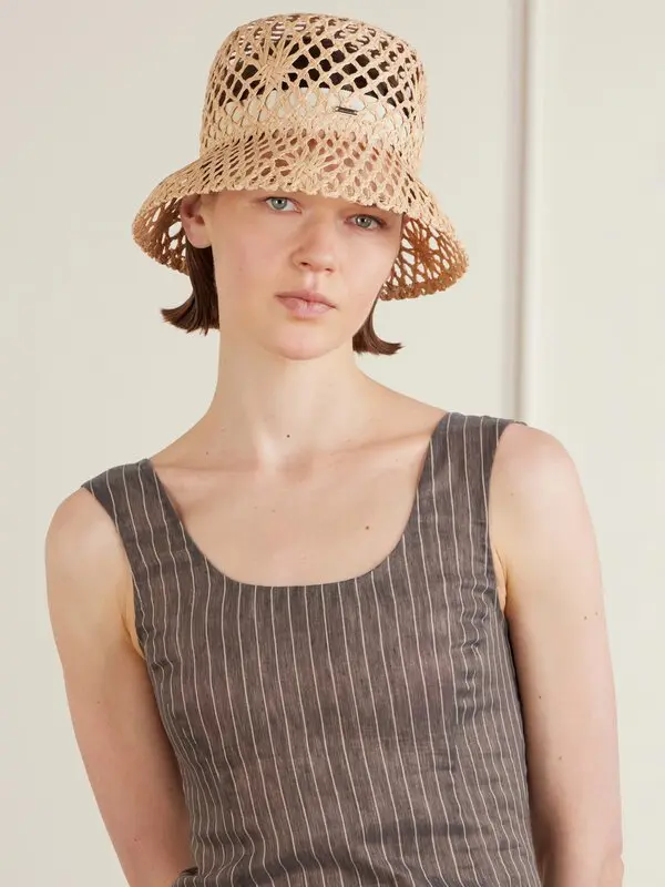 Eugenia Kim Raffia Bucket Hat