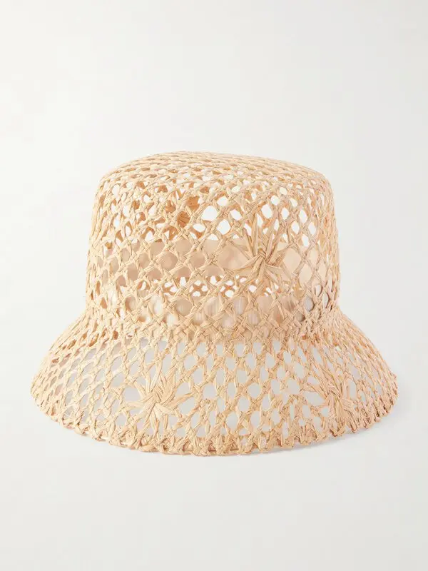 Eugenia Kim Raffia Bucket Hat